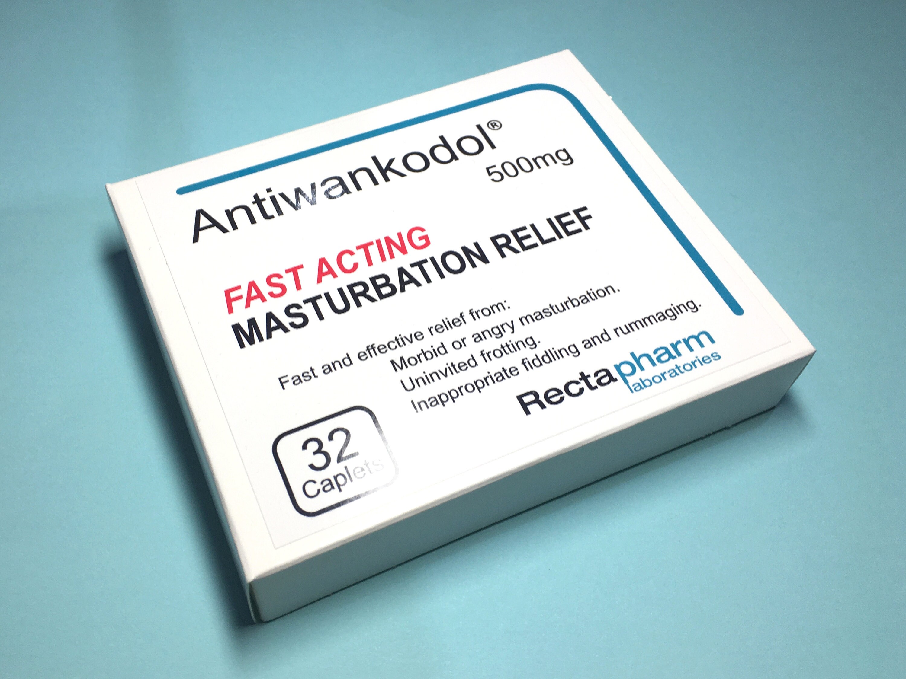 Antiwankodol Joke Prank Pill Box, Tablet Box, Funny Novelty Rude Gift ...