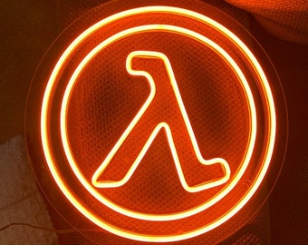 Lambda Temporary Fake Tattoo Sticker set of 2 - Etsy