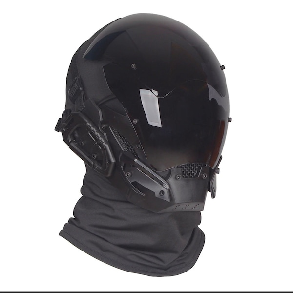 Cyberpunk Ninja Cosplay Mask - Etsy