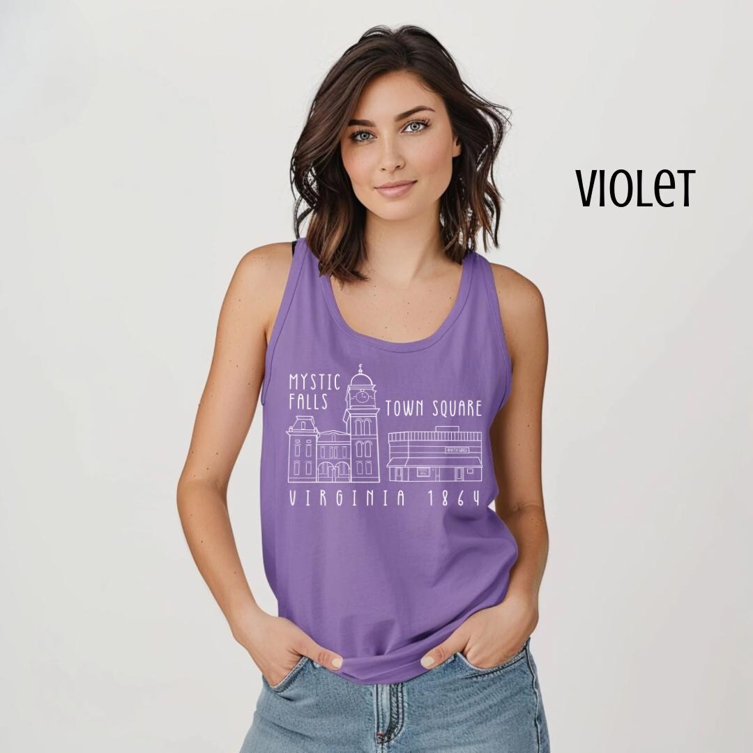 TVD | Clock Tower | Vampire Diaries | Mystic Falls | Comfort Colors ...