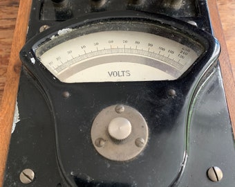 1940s Ferranti Air Ministry Voltmeter 10A/12524 New in Box. Scientific ...