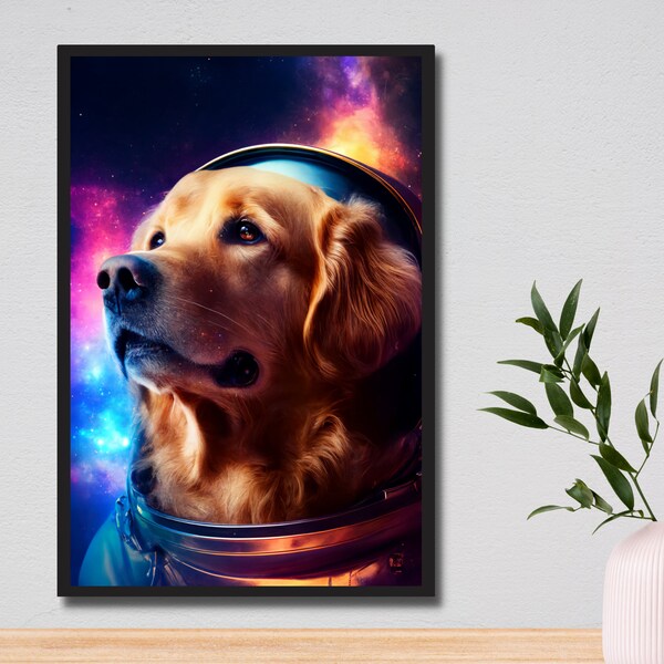 Funny Dog Picture Space - Etsy