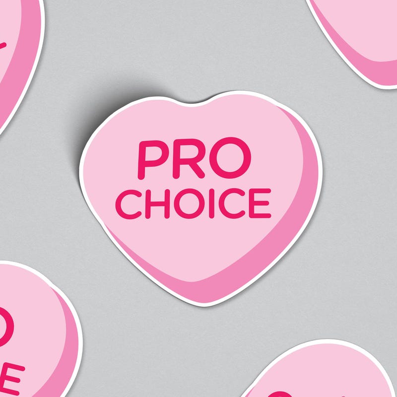 Pro Choice Sticker - Etsy