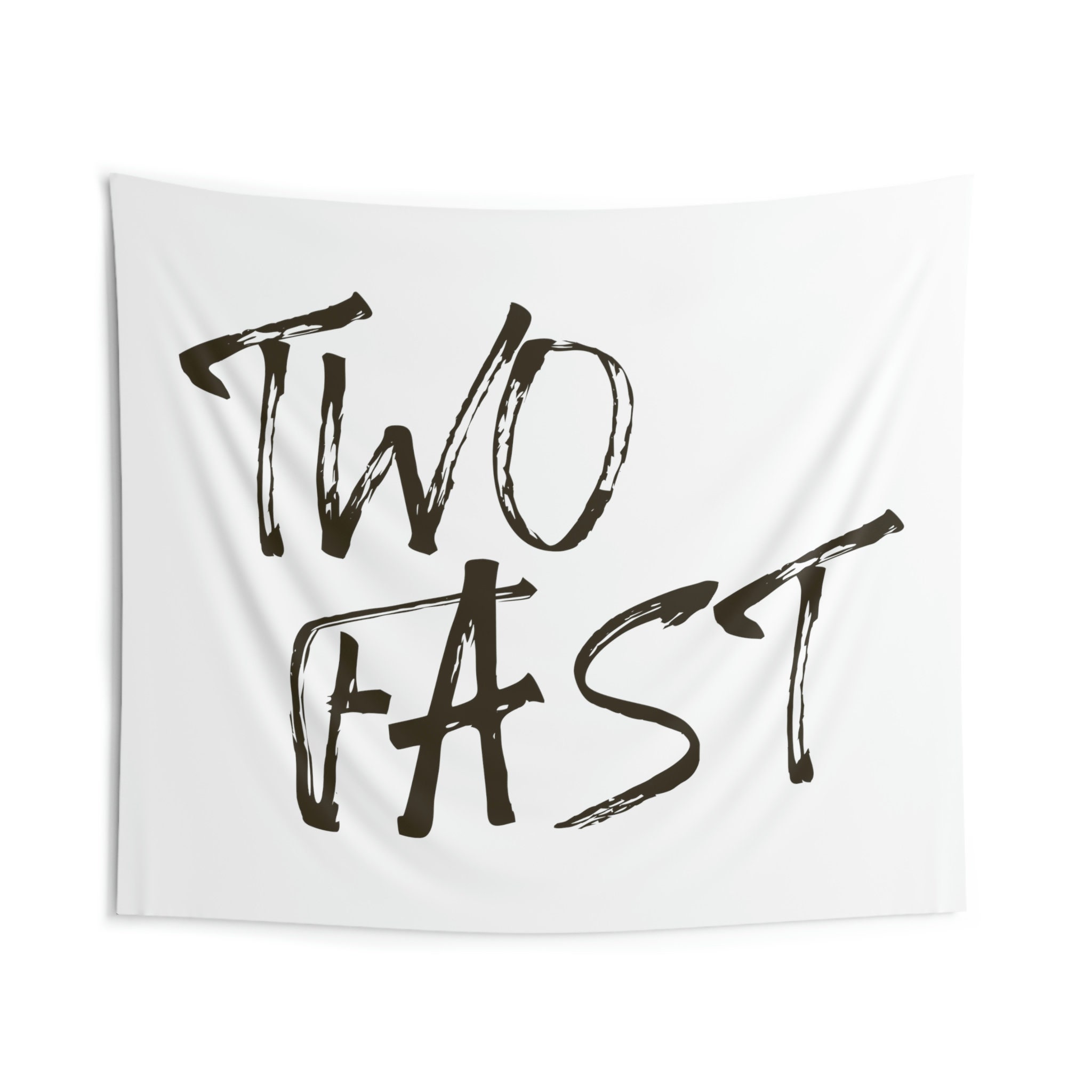 Two Fast Birthday Backdrop TWO FAST Banner Race Car 2nd - Etsy