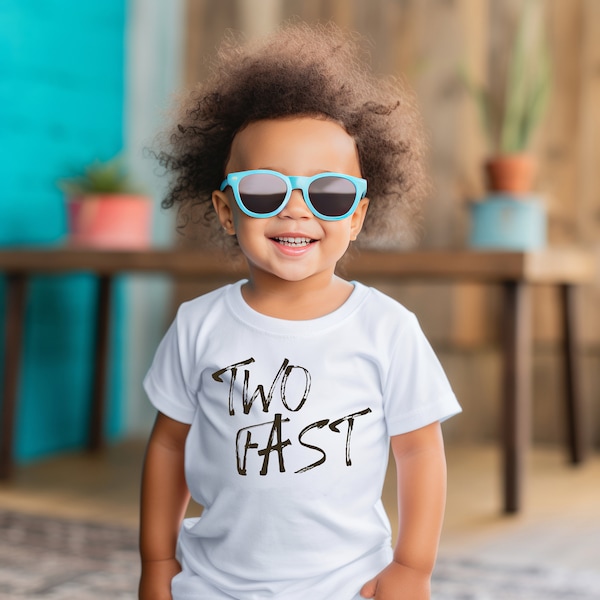 Two Fast Birthday Shirt - Etsy