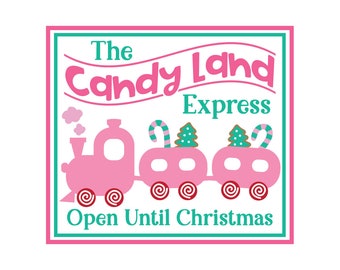 Candyland Express Png - Etsy