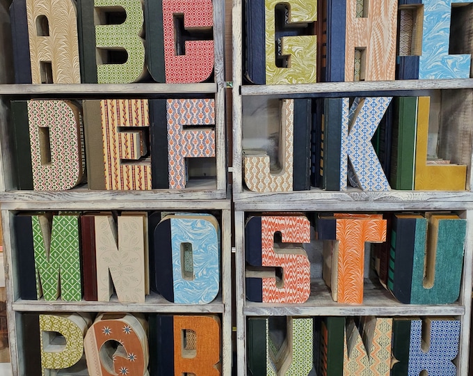 Book Letters Readers Digest Letter Book, Personalized Gift, Vintage ...