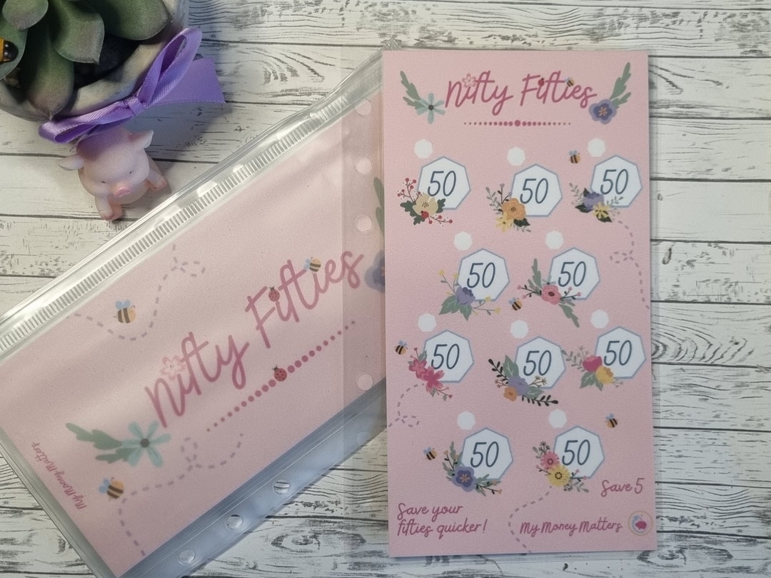 NIFTY FIFTIES 50 | Savings Challenge| Cash Savings Money Challenge ...