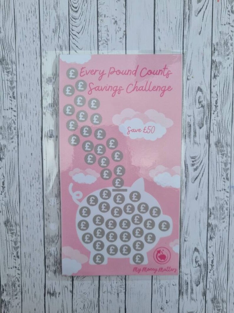 Cash Savings Challenge Tracker | A6 Binder Insert - Etsy UK