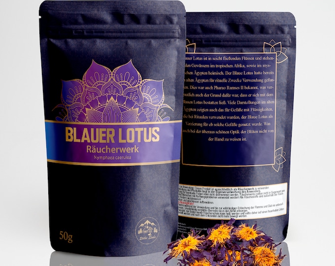 Blue Lotus Flowers 50 Grams Nymphaea Caerulea Sri Lankan Blue Lotus Premium Quality - Etsy