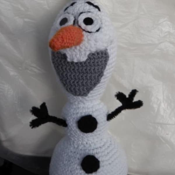 Crochet Olaf - Etsy