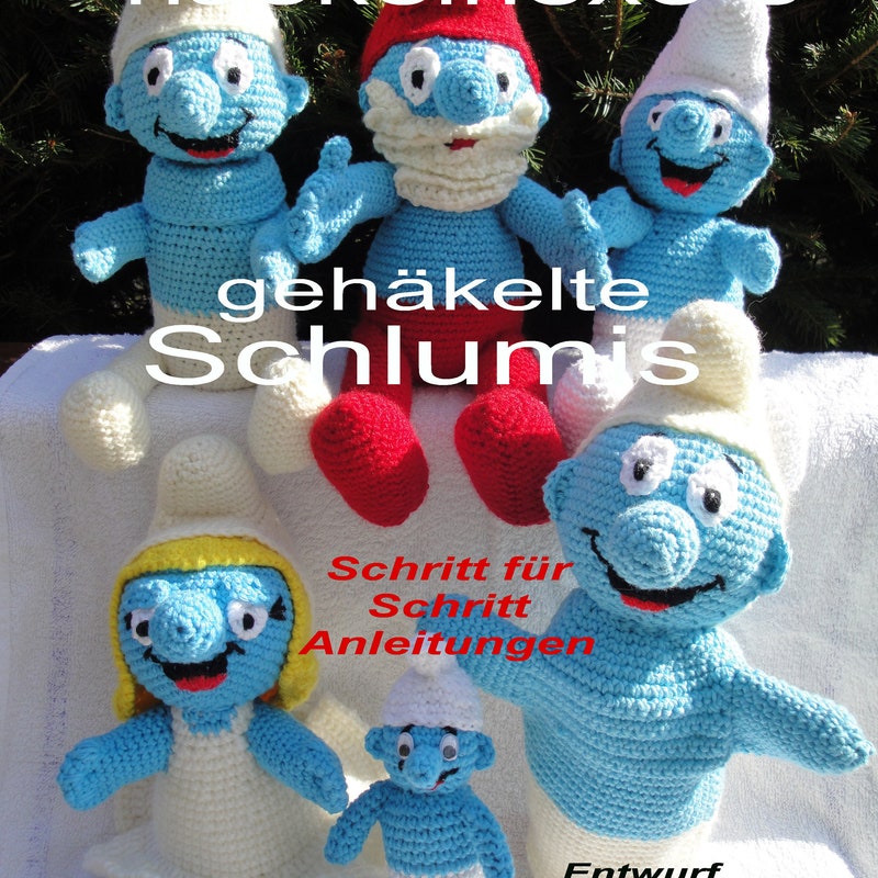 Smurf Crochet Pattern - Etsy