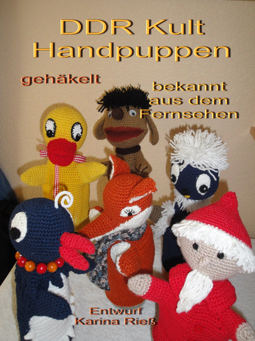 PDF Hand Puppets 1 Crocheted Crochet Pattern Dolls - Etsy