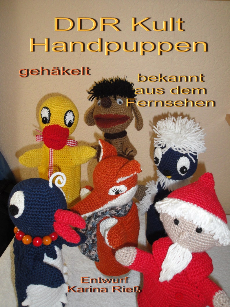 PDF Handpuppen 1 Gehäkelt Häkelanleitung Puppen - Etsy