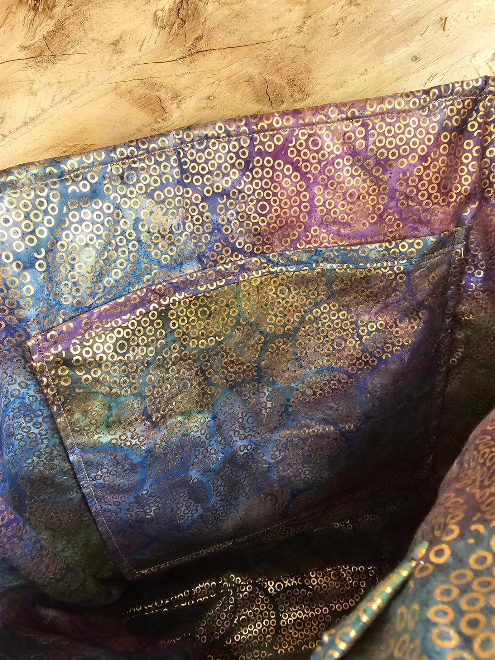 Large Quilted Batik Bag - Etsy