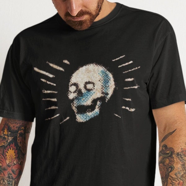 Mens Vintage Skull Tshirt - Etsy