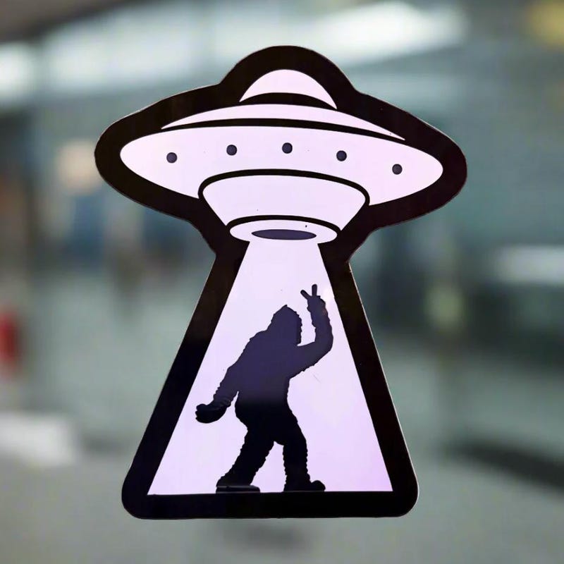 Ufo Sticker - Etsy