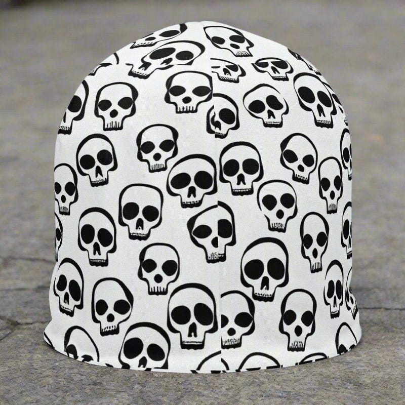 Skull Beanie - Etsy