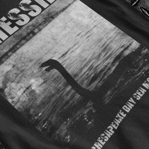 CHESSIE SEA MONSTER Shirt | Chesapeake Bay Cryptid Tee | Cryptozoology ...