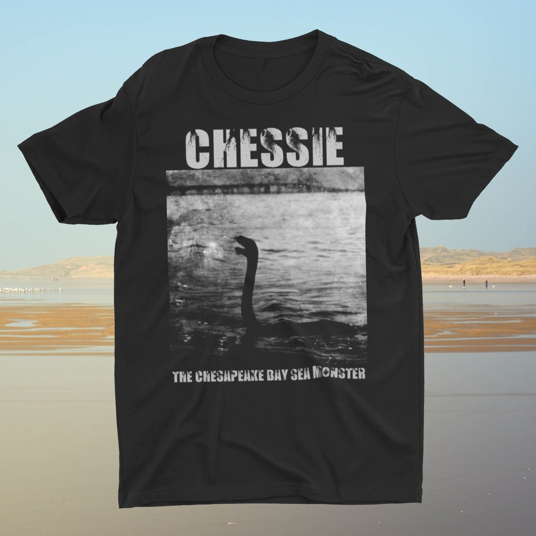 CHESSIE SEA MONSTER Shirt | Chesapeake Bay Cryptid Tee | Cryptozoology Virginia | Punk Goth ...