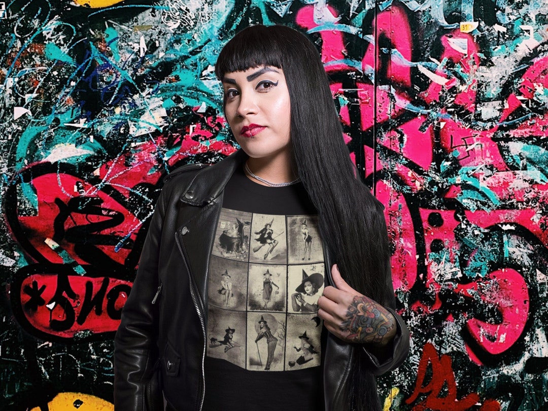 Goth Shirt Witch T-shirt Halloween Horror Wicca Wiccan Magic Occult ...