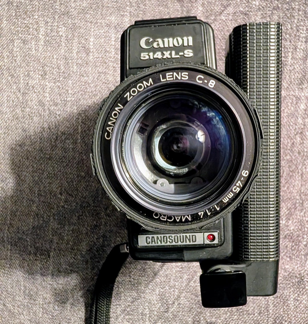 1970s Canon 514XL S First Super 8 Movie Camera With Sound Untested - Etsy