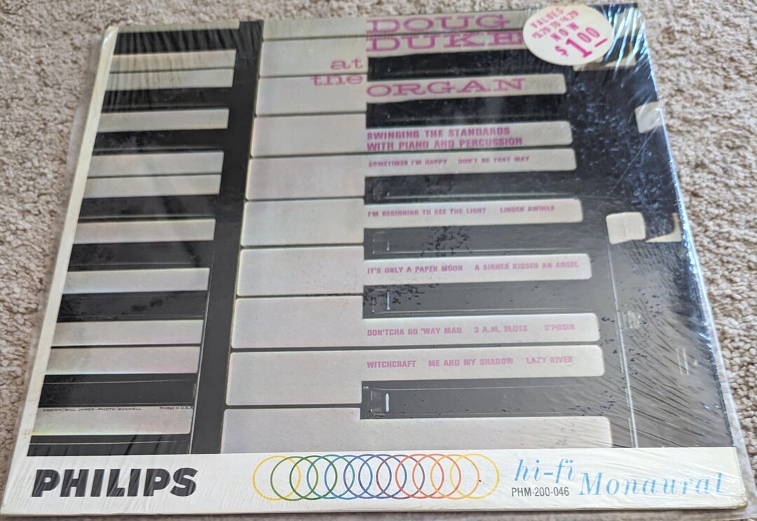 Doug Duke at the Organ Record New & Sealed - Etsy