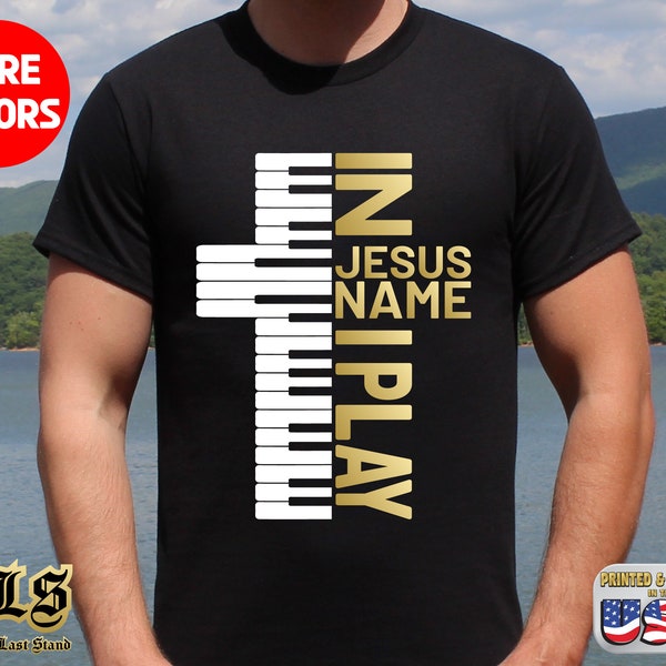In Jesus Name I Play - Etsy