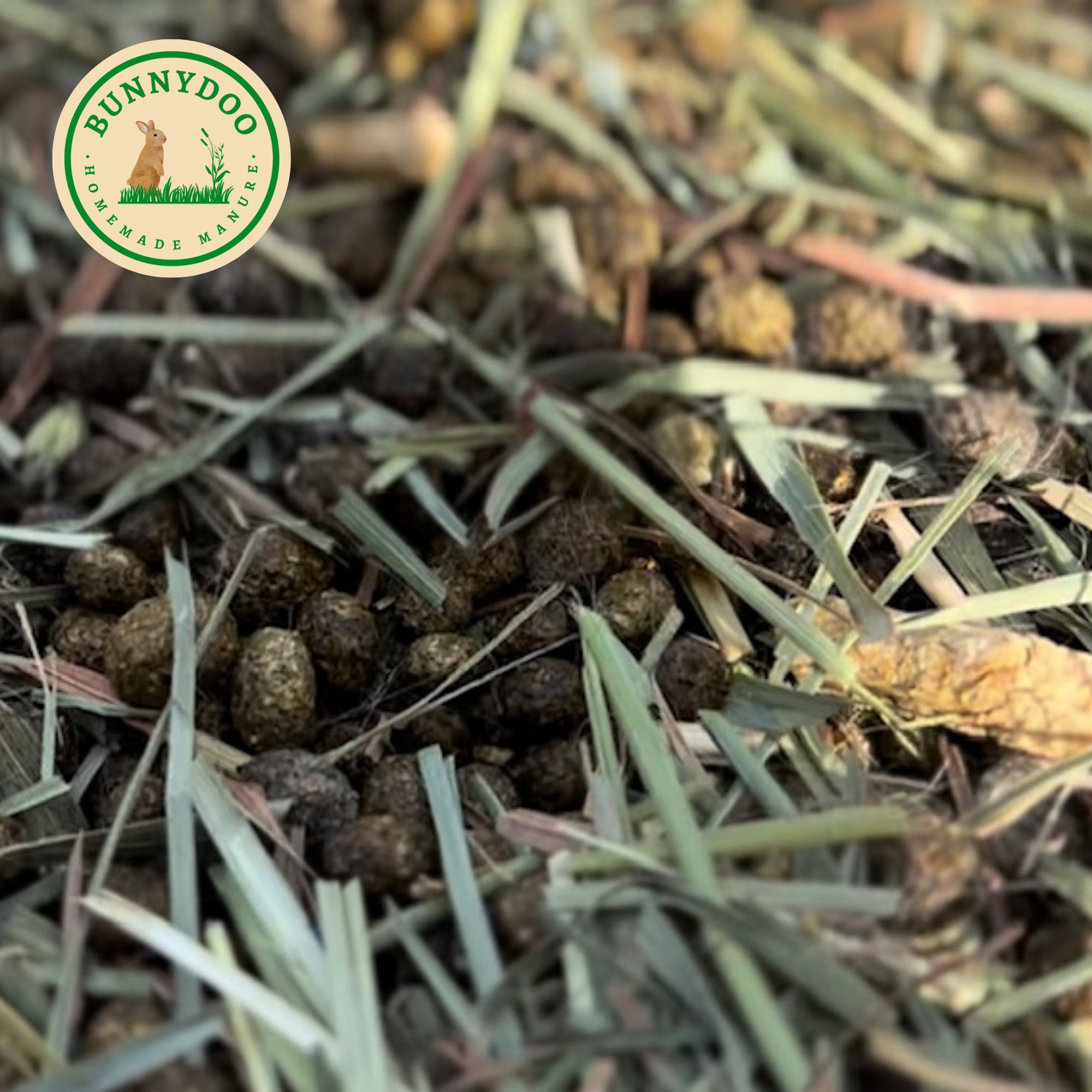 Bunnydoo 2x2 Rabbit Manure Fertilizer High Quality, Organic 4 Pound ...