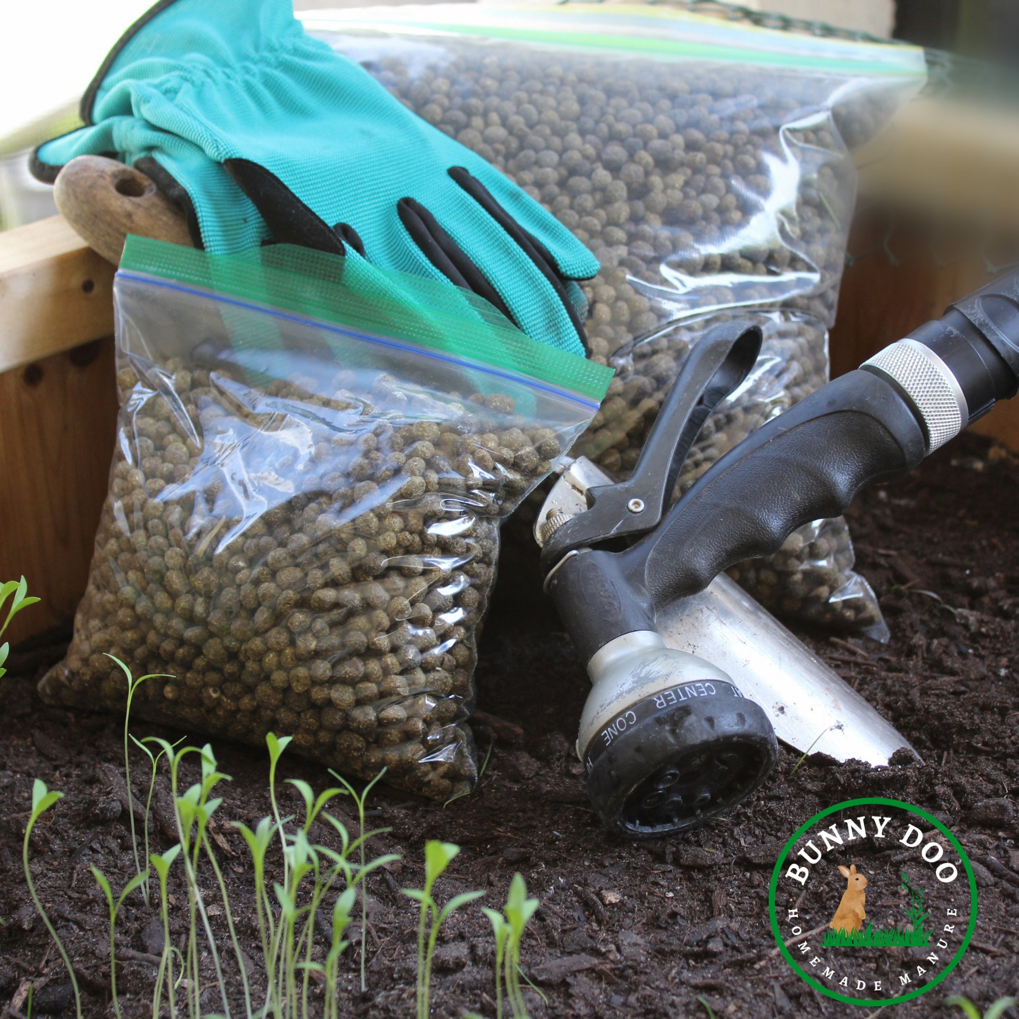 Bunnydoo SELECT - Rabbit Manure Fertilizer - High Quality, Organic - 2 ...