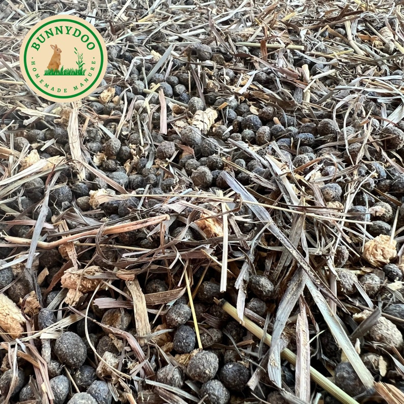 Bunnydoo 2x2 Rabbit Manure Fertilizer High Quality, Organic 4 Pound ...