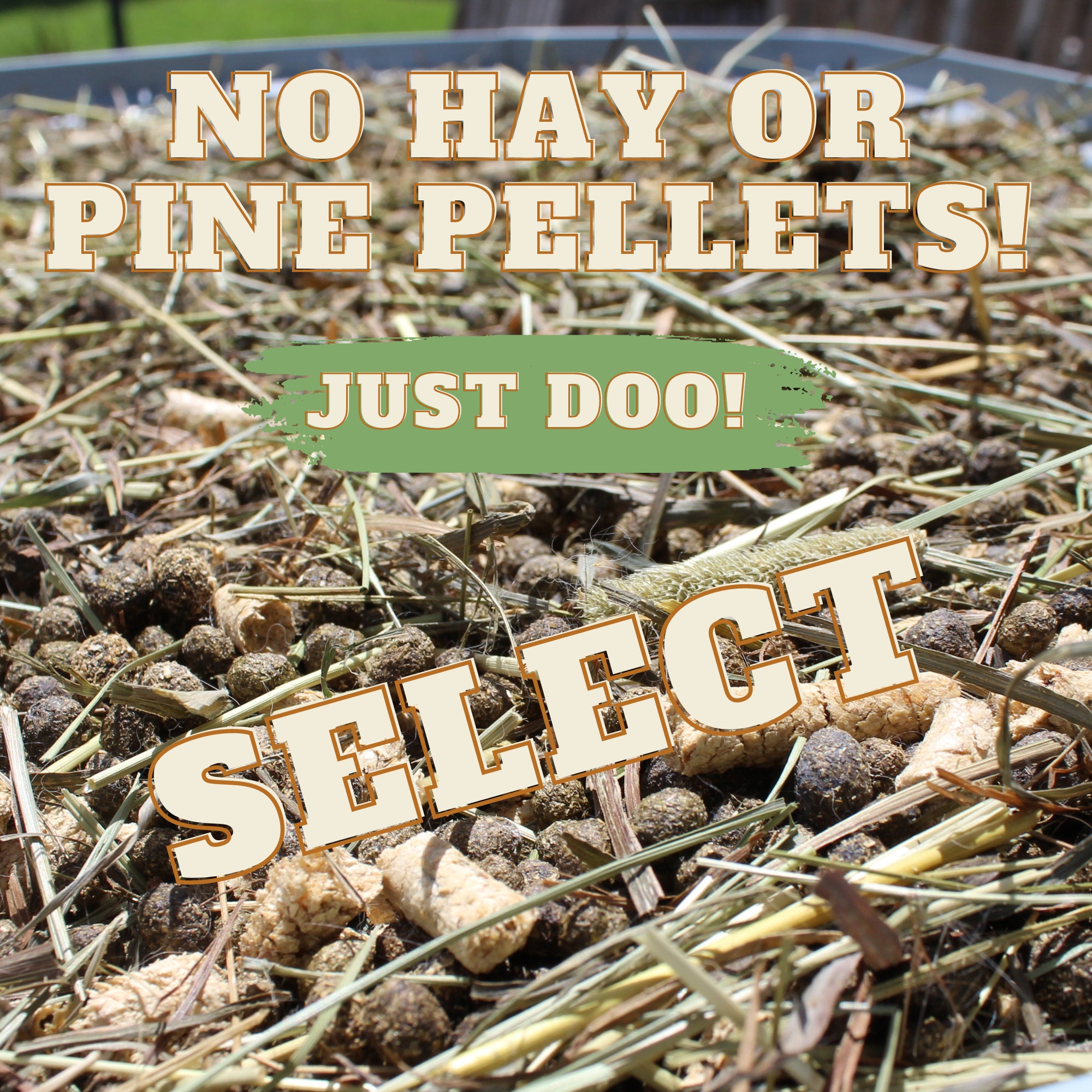 Bunnydoo SELECT - Rabbit Manure Fertilizer - High Quality, Organic - 2 ...