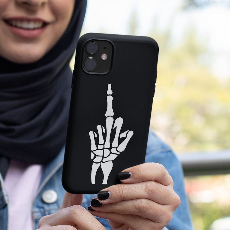 iPhone Middle Finger Case - Etsy