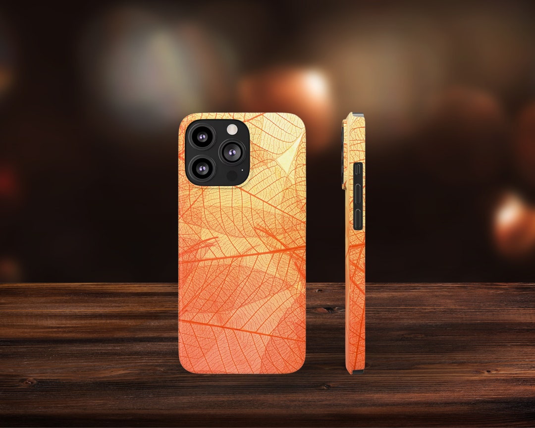 Vibrant Leaves iPhone Case | Cute Nature iPhone 14, 13, 12, 11, Max ...