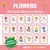 Printable Flowers Memory Game Set for Kids Download, Print and Play - Etsy