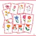 Printable Flowers Memory Game Set for Kids | Download, Print and Play ...