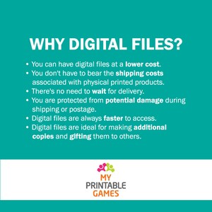 Printable Memory Game Set for Kids Download, Print and Play - Etsy