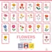 Printable Flowers Memory Game Set for Kids | Download, Print and Play ...