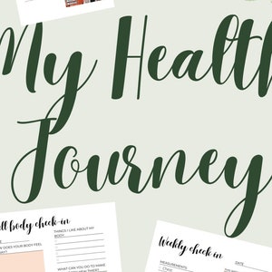 Health Journal Digital Journal, iPad Journal, Note Taker, Wellness ...