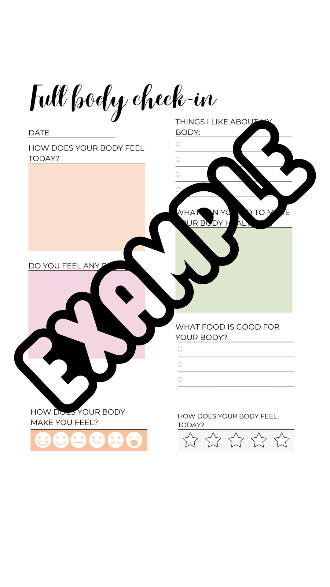 Health Journal Digital Journal, iPad Journal, Note Taker, Wellness ...