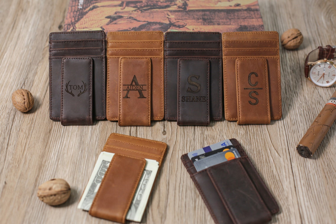 Personalized Money Clip Groomsmen Money Clip Custom Magnetic - Etsy