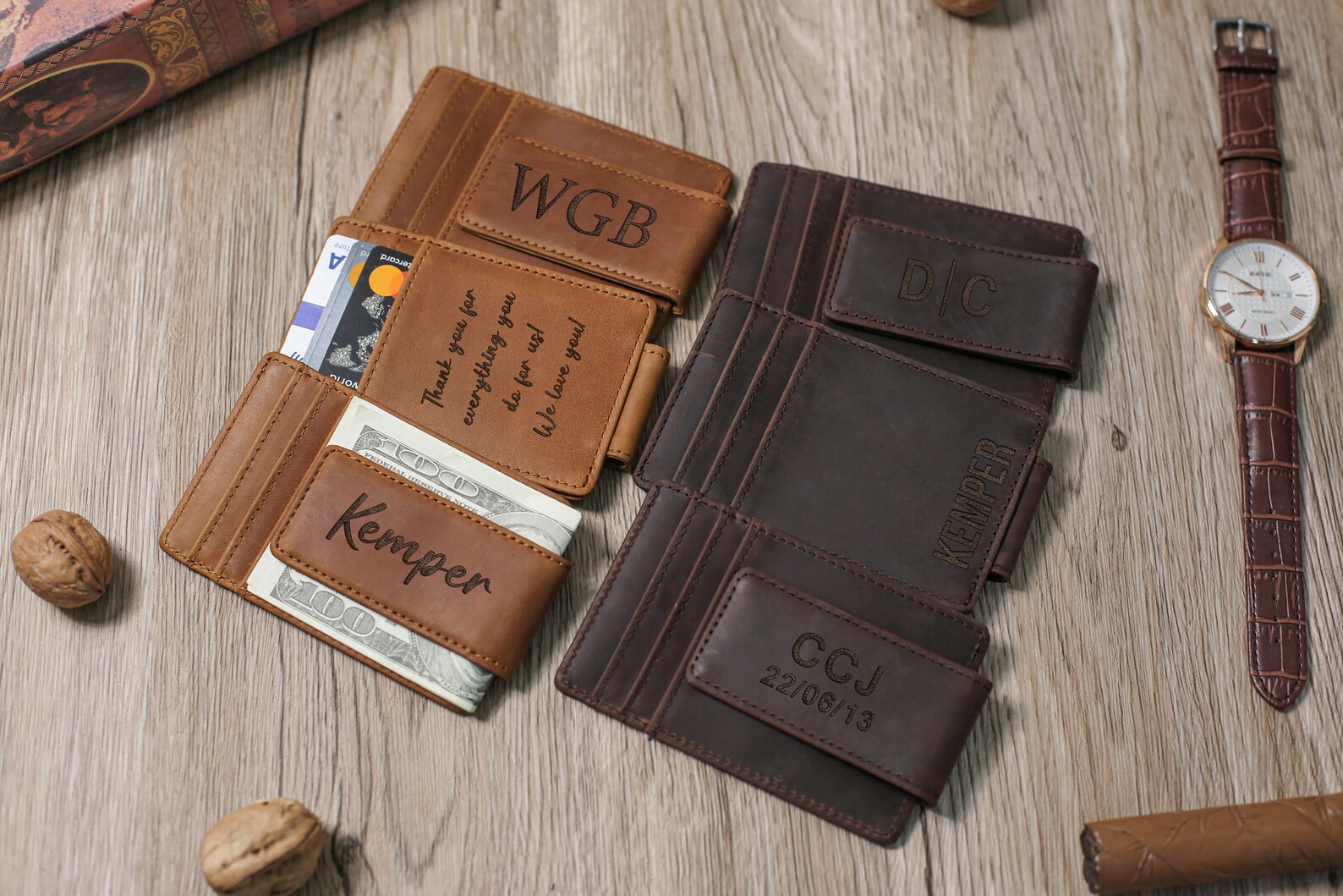 Personalized Money Clip, Groomsmen Money Clip, Custom Magnetic Money ...