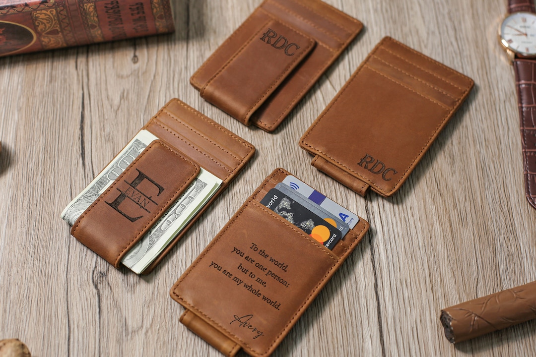 Personalized Money Clip, Groomsmen Money Clip, Custom Magnetic Money ...