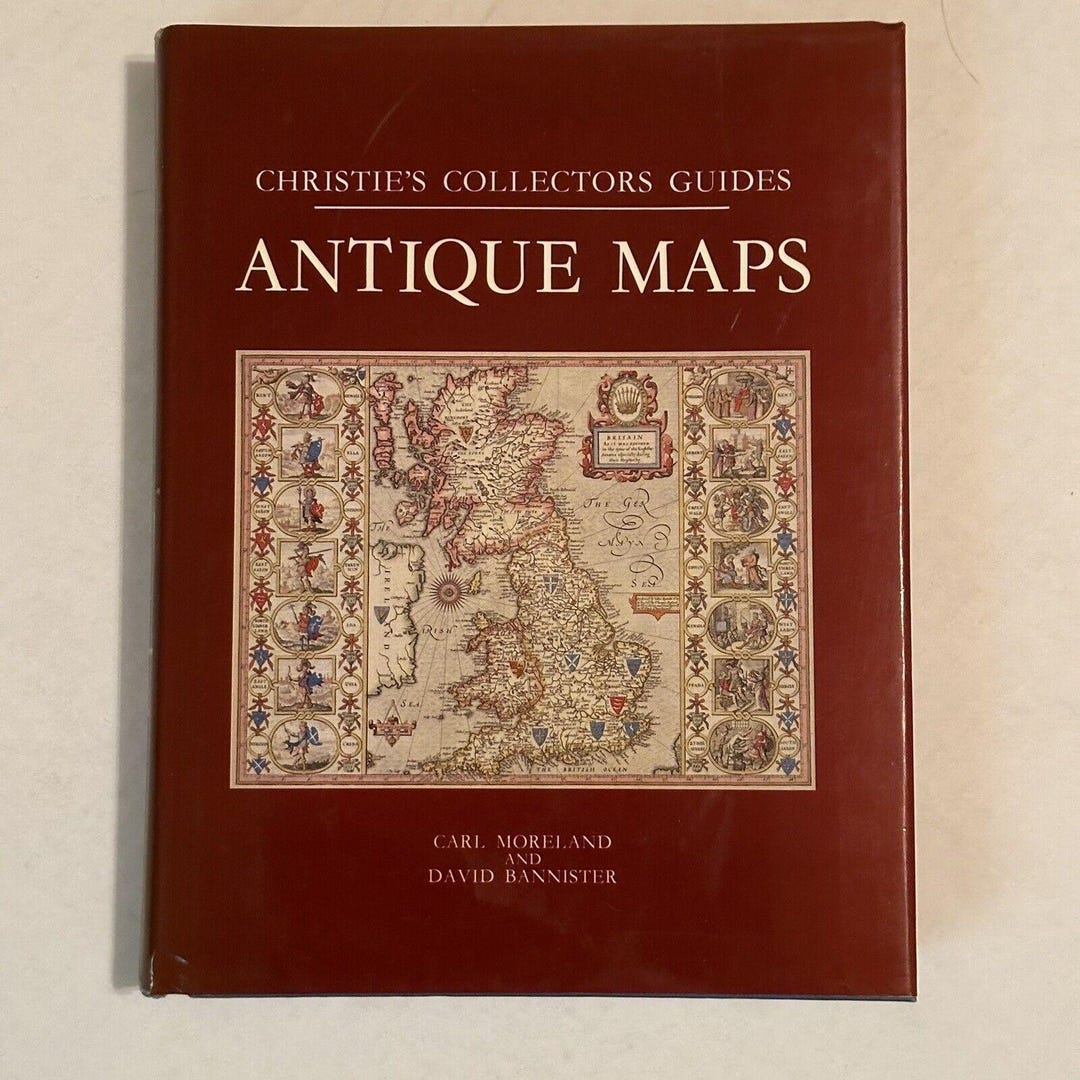 Antique Maps Christie's Collector's Guide Book FINAL PRICE - Etsy