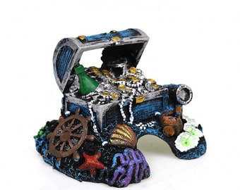 Aquarium Treasure Chest - Etsy