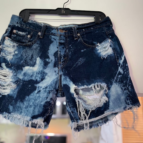 Distressed Denim - Etsy