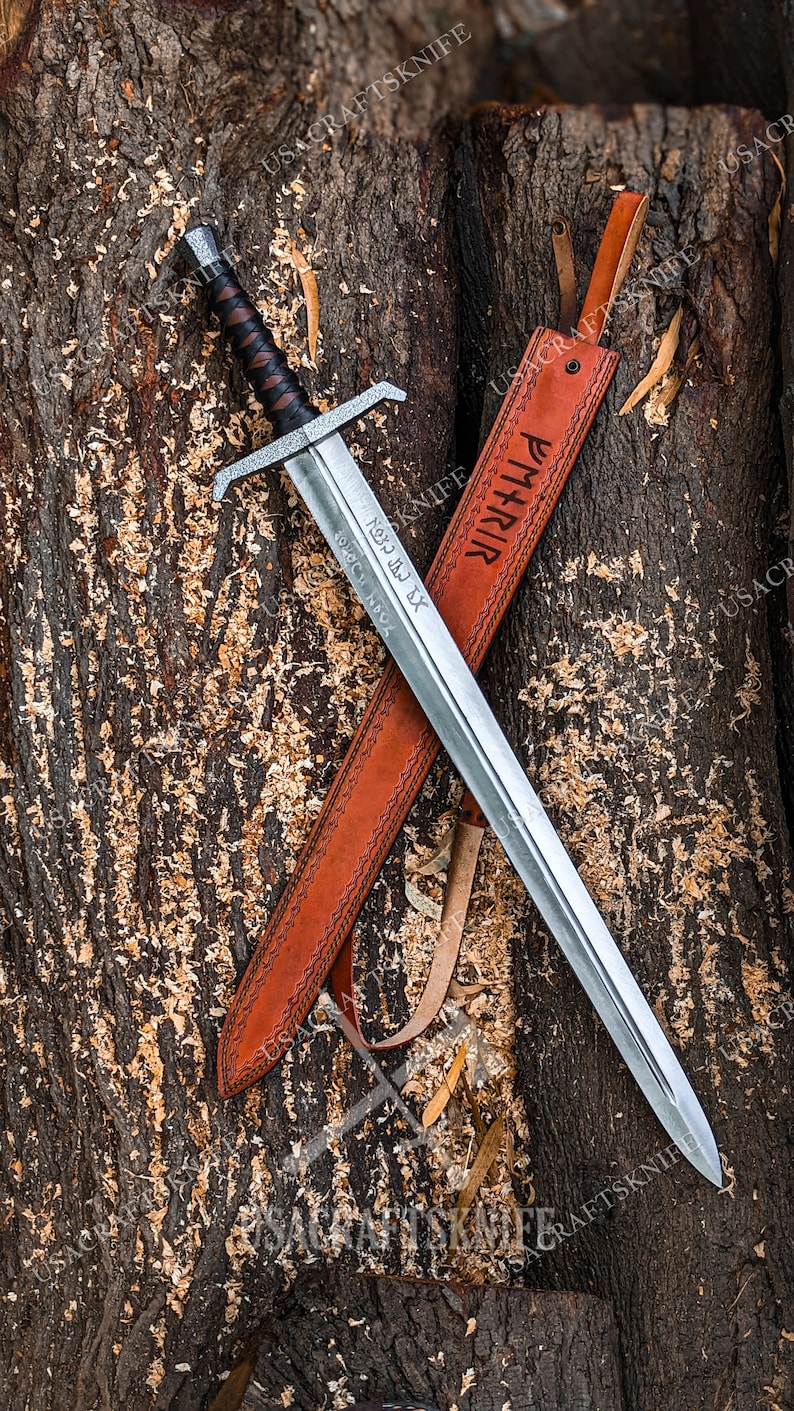 Handmade MEDIEVAL Swords, Excalibur King Arthur Sword, Hand Forged ...