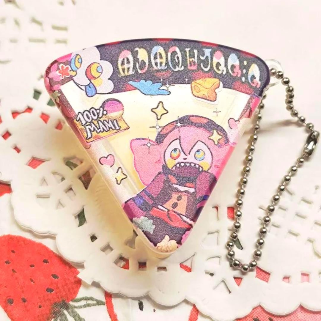 Charlotte Bebe Cheese Acrylic Keychain | PMMM Puella Magi Madoka Magica ...