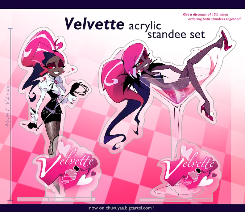 Velvette Love Potion Acrylic Standee (two Kinds) - Etsy