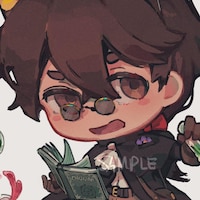 BSD Bungou Stray Dogs Glitter Keychains Acrylic: Osamu Dazai, Nakahara ...